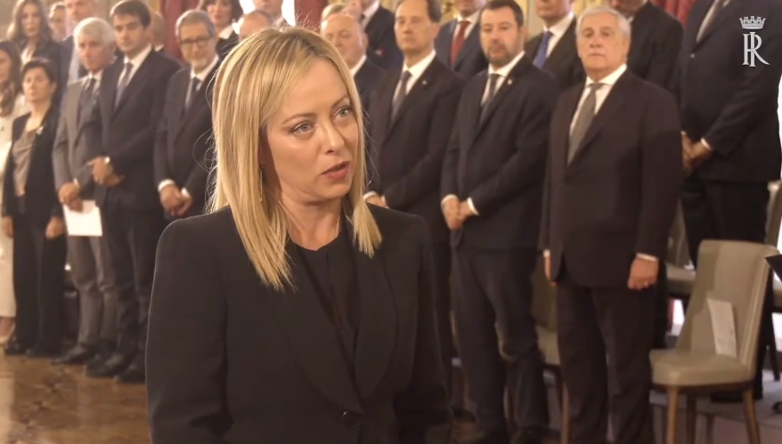 Positano Notizie Giorgia Meloni Ha Giurato Al Quirinale Nasce Il